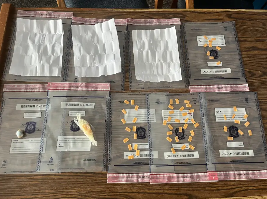 Drug package left in prison restroom by visitor leads investigators to ...
